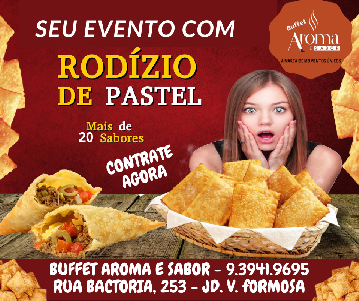 buffet a domicilio de pastel de feira
